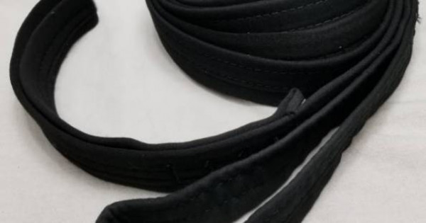 Aerial Straps | STUDIO Cotton Covered | Black | 9'-2.75m