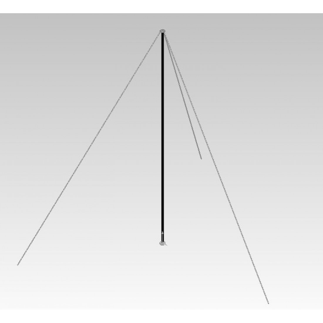 Chinese Pole/ Static Pole/ Anchored/ Custom